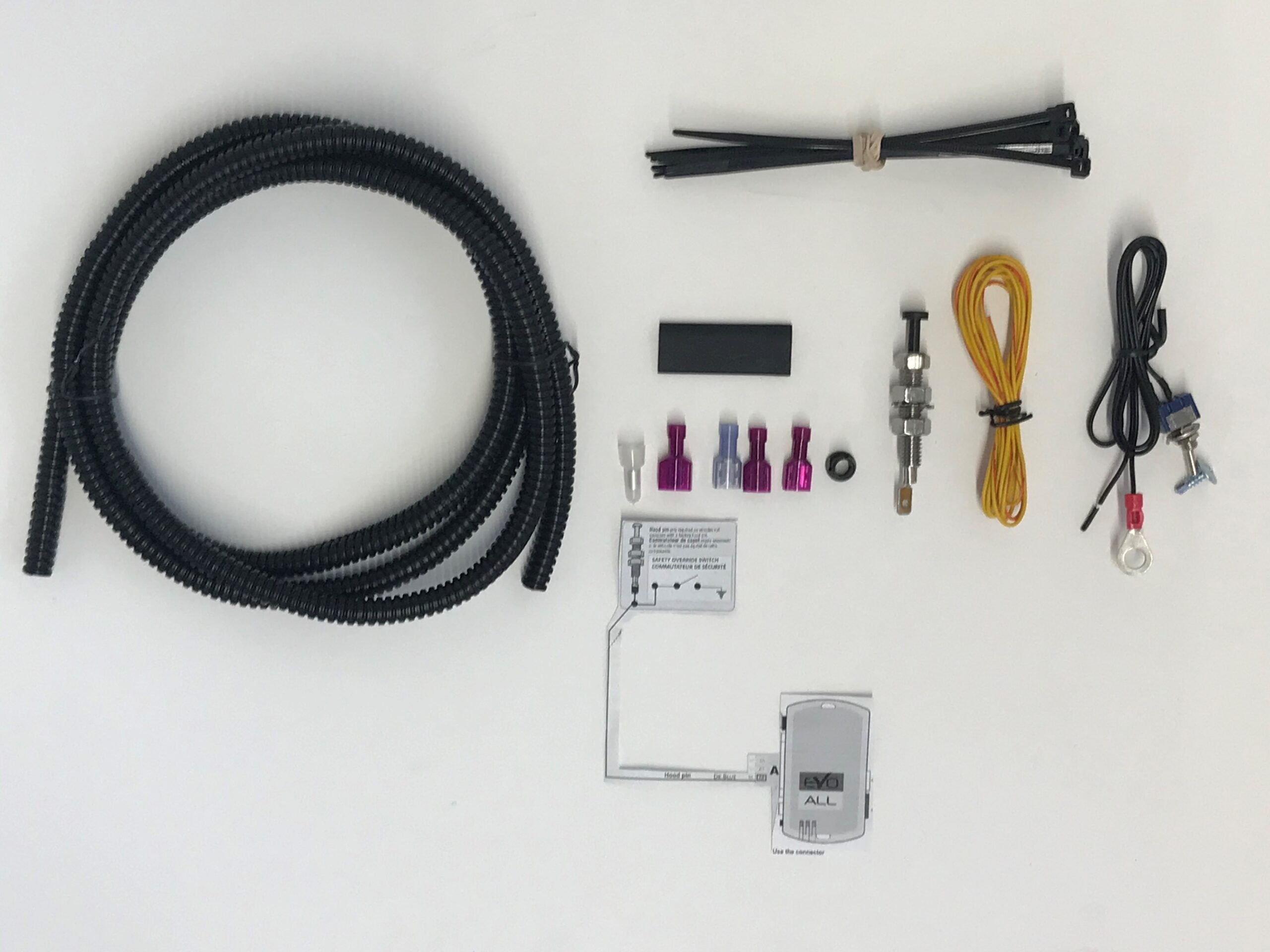 Remote Start Override & Hood Safety Switch Kit